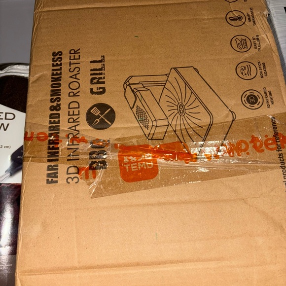 Temu | Other | Infrared Roaster Bbq Grill | Poshmark